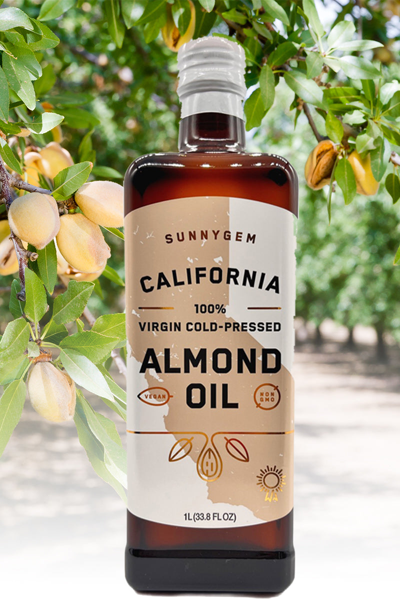 Premium Cold Pressed Organic Almond Oil in USA - Sunnygemoil – sunnygemoil